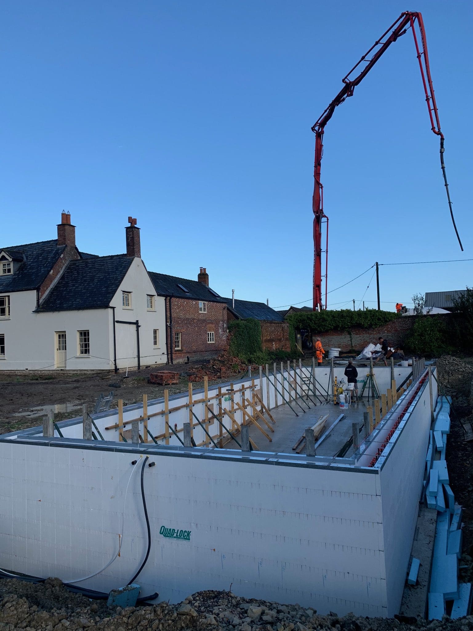 A Concrete Pour with Hurdles | Brookforge Swimming Pool Build