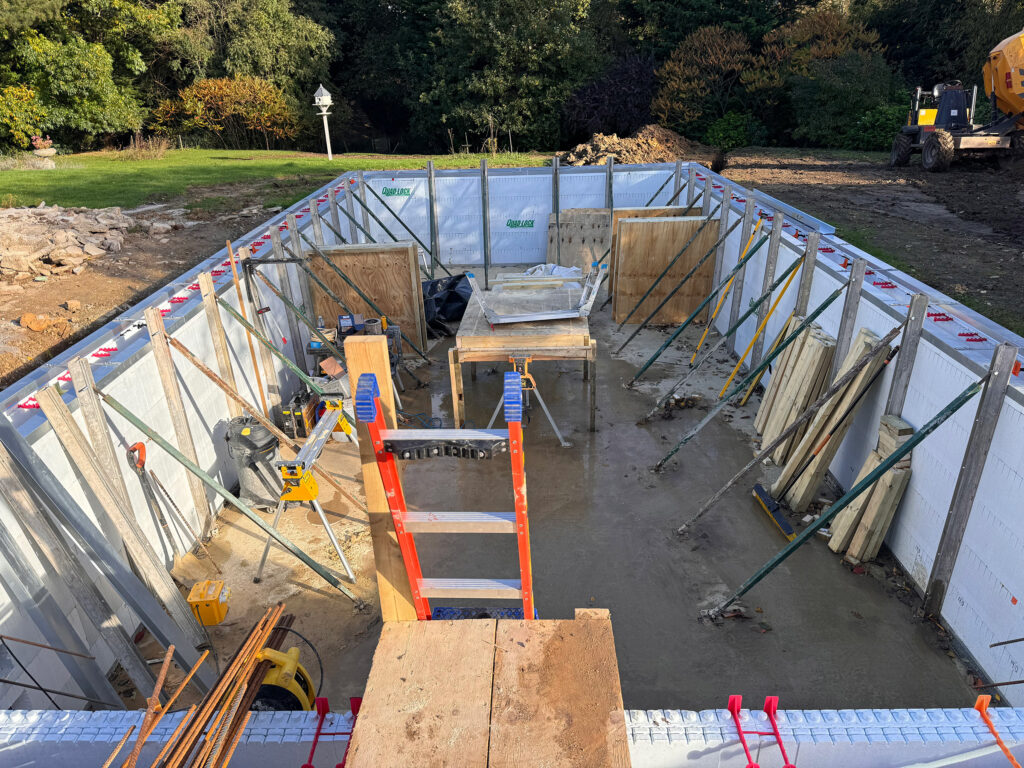 New ICF Garden Pool Build | Brookforge Swimming Pool Build